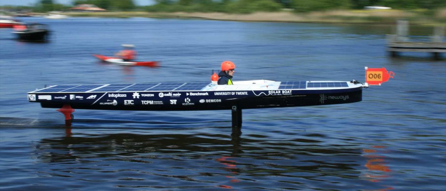 Hydrofoils for Solar Boat Twente.
